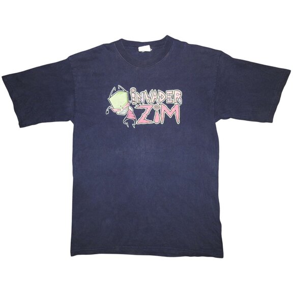 Nickelodeon | Shirts | Vintage 202 Nickelodeon Invader Zim Tshirt ...